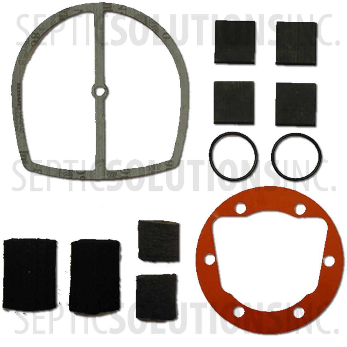 Gast Rotary Vane Repair Kit #K882 for Models 0323, 0523, RV03, RV05 ...