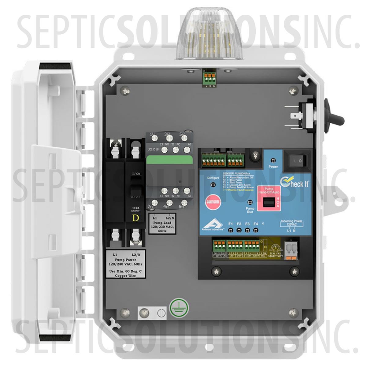 Alderon Check It Simplex Pump Station Control Panel | Free Shipping